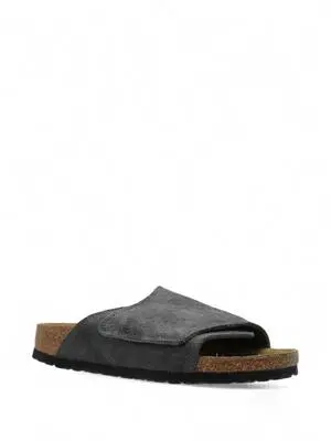 BIRKENSTOCK Solana Suede Leather Sandals