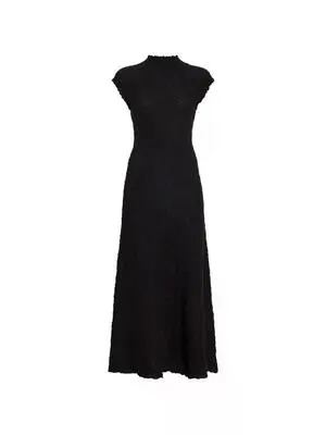 Proenza Schouler White Label Cleo Jersey Jacquard Midi Dress - Black