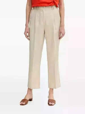 Sisley Pleated Elasticated-waist Trousers