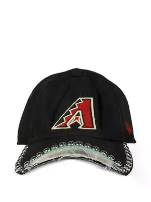 JOSHUA J. Stud-embellished Cap - Black