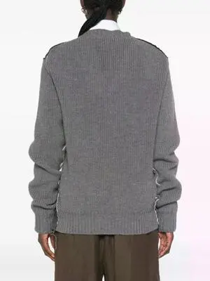 SONIA CARRASCO Panelled Raw-edge Blazer