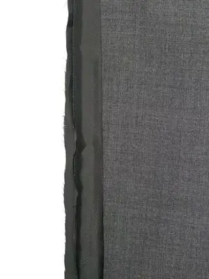 SONIA CARRASCO Frayed Side-stripe Straight-leg Trousers