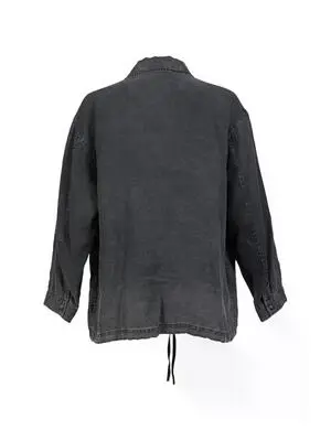 PORTER CLASSIC Linen Coach Shirt Jacket