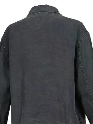 PORTER CLASSIC Linen Coach Shirt Jacket