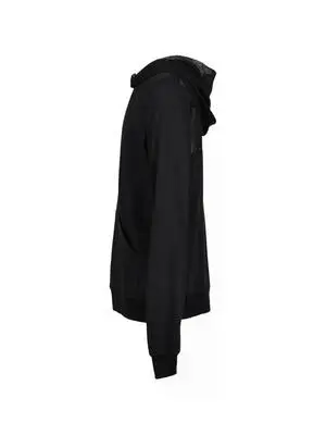 P.L.N. Mesh-panelled Cotton Hoodie