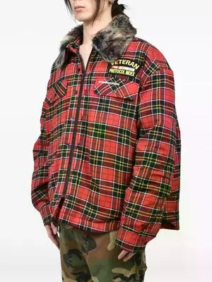 PROTOCOL INDEX Plaid-check Shirt Jacket