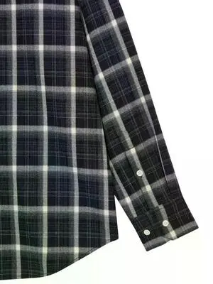 STUDIO TOMBOY Check-pattern Convertible Shirt