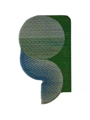 STUDIO THE BLUE BOY Miniature Wavy Tatami Mat - Green