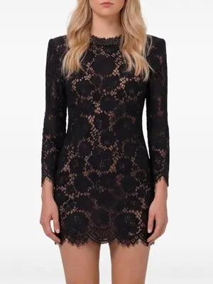 SELF-PORTRAIT Lace Short Dress