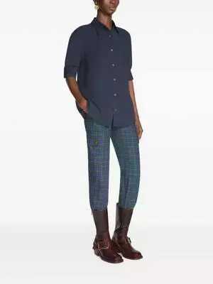 Dries Van Noten Cuffed Crepe Shirt