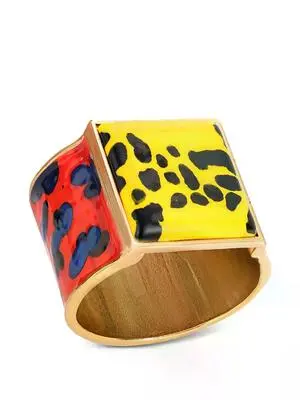 Dries Van Noten Handmade Painted Bracelet