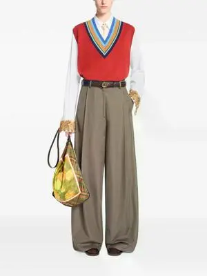 Dries Van Noten Double Leather Belt