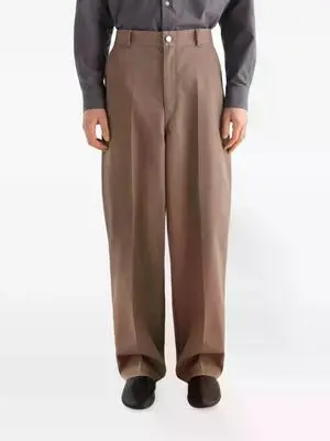 LEMAIRE Barrel Pants In Polycotton Twill