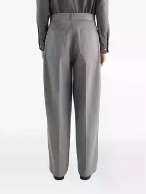 LEMAIRE Barrel Pants In Polycotton Twill