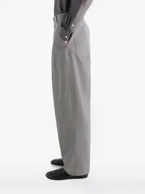 LEMAIRE Barrel Pants In Polycotton Twill