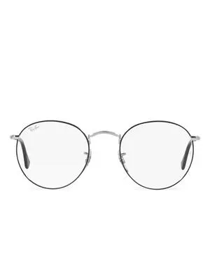 Ray-ban Round-frame Glasses - Silver