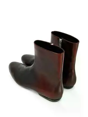 Dries Van Noten Leather Sock Boots