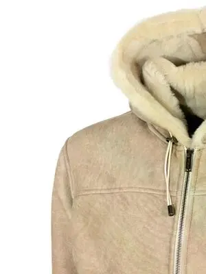 VOLFAGLI FIRENZE Suede Hooded Jacket