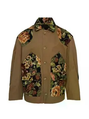 Simone Rocha Patchwork Floral-print Jacket