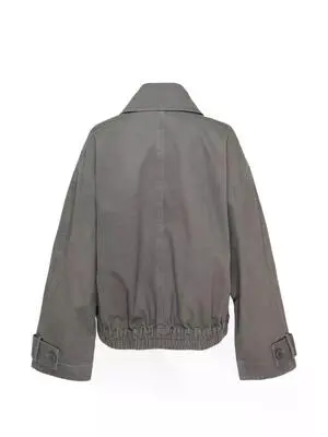 LEE MATHEWS Double-breasted Elasticated Jacket