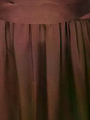 Fabiana Filippi V-neck Pleated Top