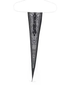 Destin Paisley-print Scarf - Black
