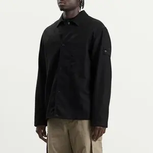 Stone Island Ghost Wool Nylon Flannel Overshirt