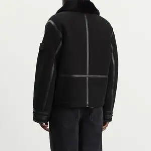 Stone Island Ghost Suede Sheepskin Jacket