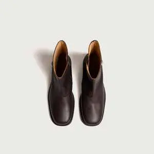 Our Legacy Waxed Bovine Camion Boot