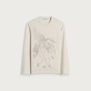Our Legacy Spirit Print Box Long Sleeve Top