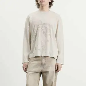 Our Legacy Spirit Print Box Long Sleeve Top