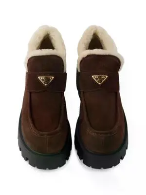 Prada Suede Loafers