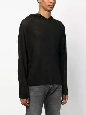 424 Mesh Long-sleeve Hoodie