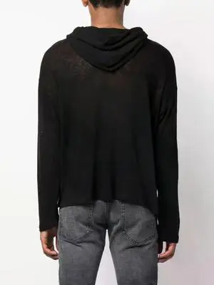 424 Mesh Long-sleeve Hoodie