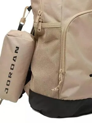 JORDAN Logo-embroidered Zipped Backpack