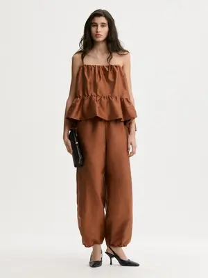 BY MALENE BIRGER Lumas Silk Trousers