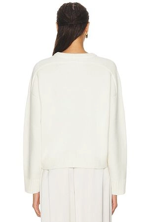 Loulou De Saison Breha Saddle-sleeve Sweater - Ivory