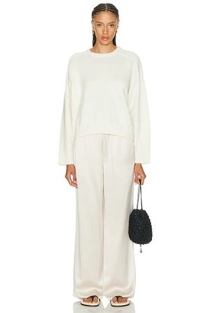 Loulou De Saison Breha Saddle-sleeve Sweater - Ivory