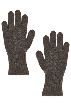 Nour Hammour Short Cashmere Glove - Mink