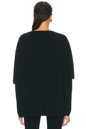 Nour Hammour Cobain Layered Knit Sweater