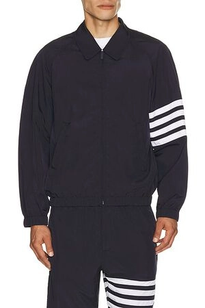 Thom Browne Zip Front Raglan Coach Jacket