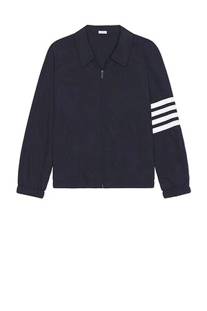 Thom Browne Zip Front Raglan Coach Jacket