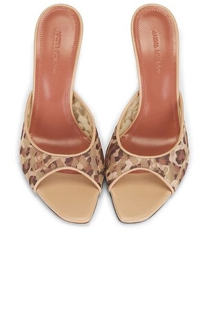 Amina Muaddi Alexa Lace 95 Slipper Mule