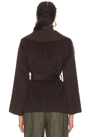 Simkhai Rowen Fringe Jacket - Chocolate