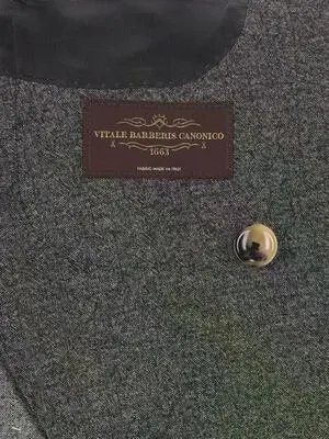 AL DUCA D’AOSTA 1902 Double-breasted Herringbone Wool Suit