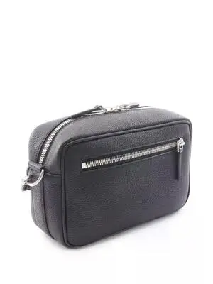 Balenciaga 2020s Credit Leather Camera Bag