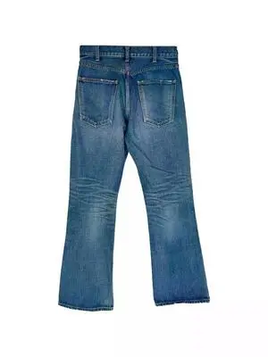 Celine Dylan Triomphe Chain Flared Jeans