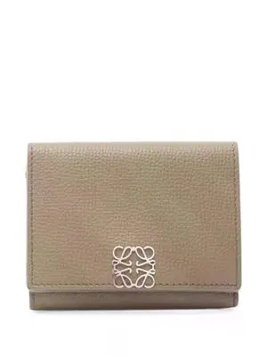 Loewe Silver Tone Wallets For Women