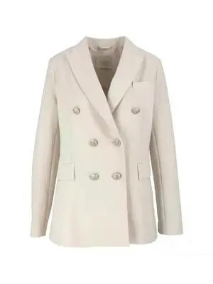 CIRCOLO 1901 Double-breasted Long-sleeve Blazer