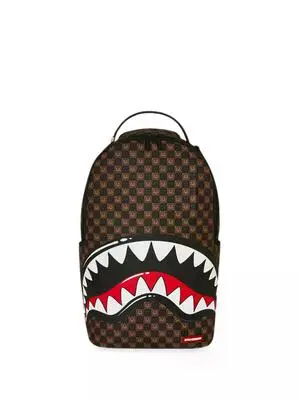 SPRAYGROUND Shark Mouth Checkered Backpack